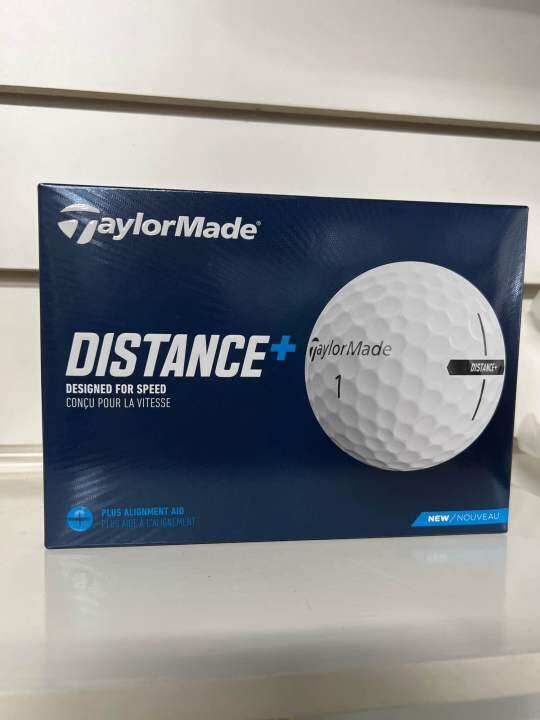 ลูกกอล์ฟ TaylorMade DISTANCE+ (12 Balls/1 Box) | Lazada.co.th