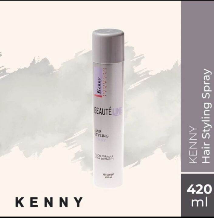 Kenny Hair Styling Spray salon furmula extra strength 450ml | Lazada ...