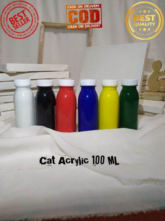 CAT ACRYLIC CAT LUKIS 100 ML HARGA SATUAN BERKUALITAS | Lazada Indonesia