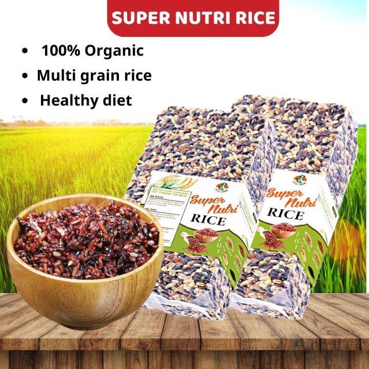Brown rice for diet super nutri rice mixed 5 nutrition rice black rice ...