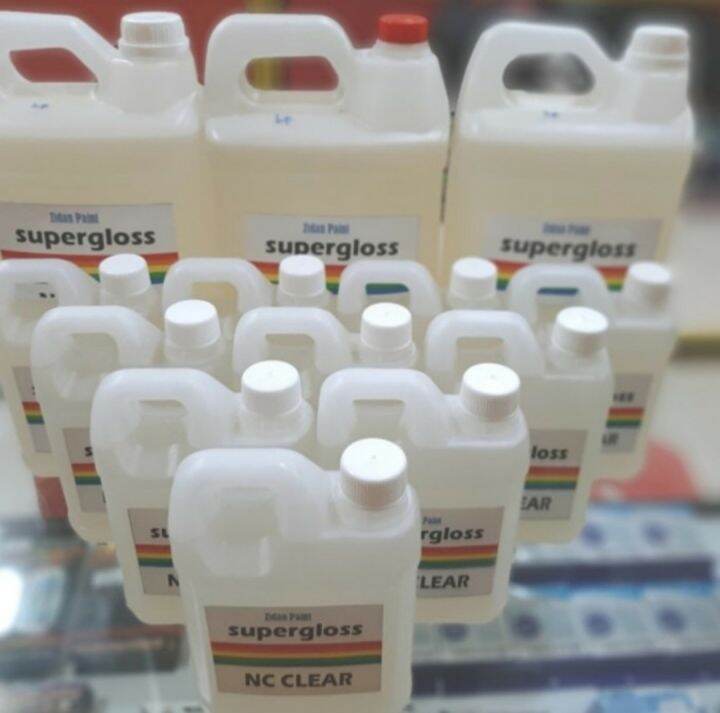 Cat Duko Super Gloss Pernis Clear cepat kering Vernis 1 Liter | Lazada ...