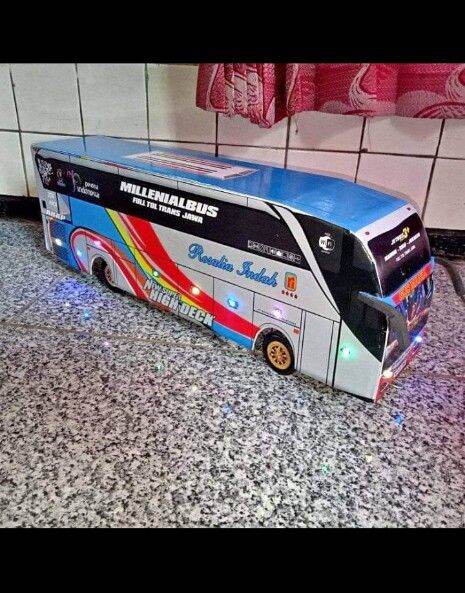 Miniatur bus basuri telolet | Lazada Indonesia