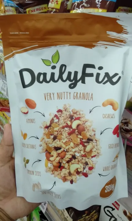Daily Fix Very Nutty Granola 350grams | Lazada PH