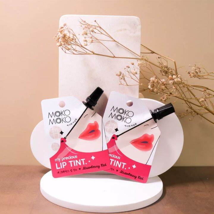 MOKO MOKO MY PRECIOUS LIP TINT // STRAWBERRY RED | Lazada Indonesia