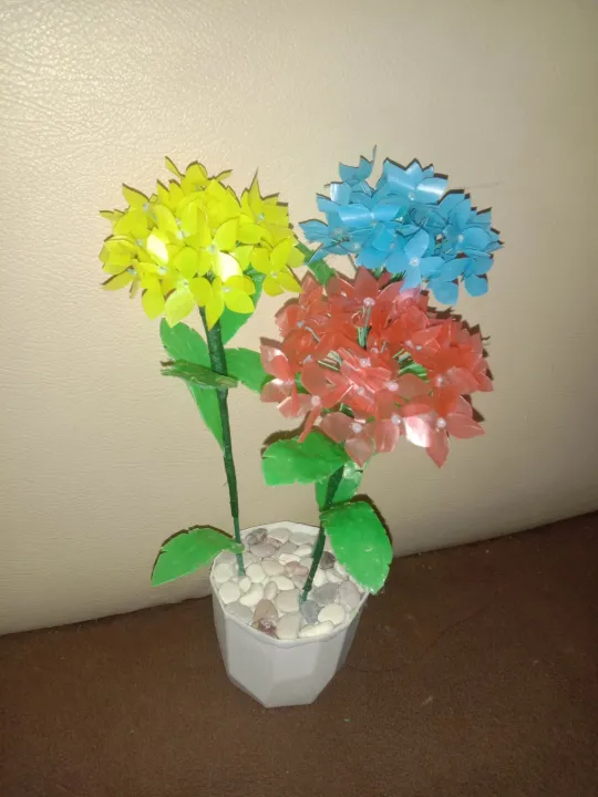 bunga /dari sedotan/prakarya anak sekolah/kerajinan anak sekolah ...