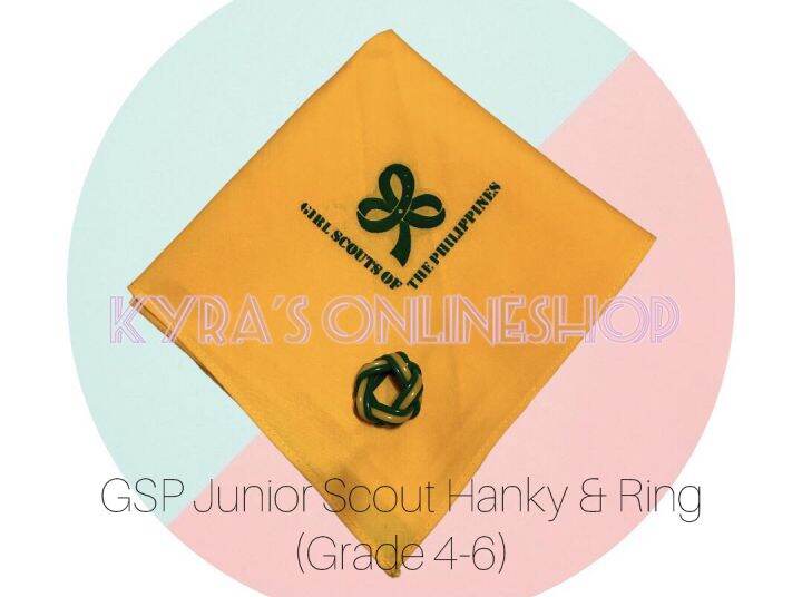 GSP Junior Scout Hanky & Ring (Grade 4-6) | Lazada PH