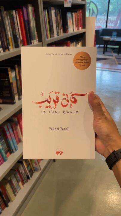 Fa Inni Qarib (Soft Cover) Buku Jejak Tarbiah Fakhri Fadzli | Lazada