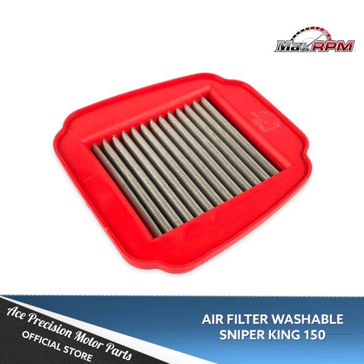 MAX RPM Stainless Filter Washable for Yamaha Sniper King | Lazada PH