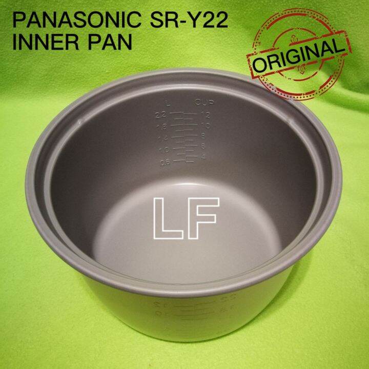 [SPARE PARTS] PANASONIC 2.2L RICE COOKER INNER PAN SR-Y22 (WITH BOX WRAPPING) (Original) | Lazada