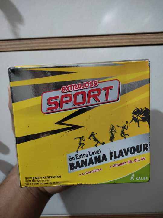 Extra Joss sport gel 1 box 5 botol | Lazada Indonesia