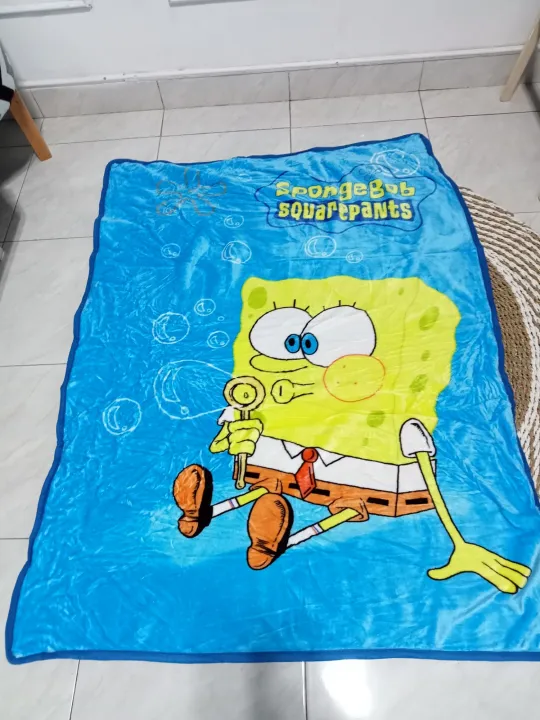 Selimut Anak Tebal Nyaman Karakter Murah Spongebob | Lazada Indonesia