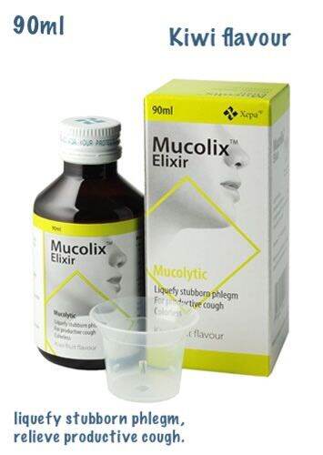 Mucolix Elixir Cough Syrup | Lazada Singapore