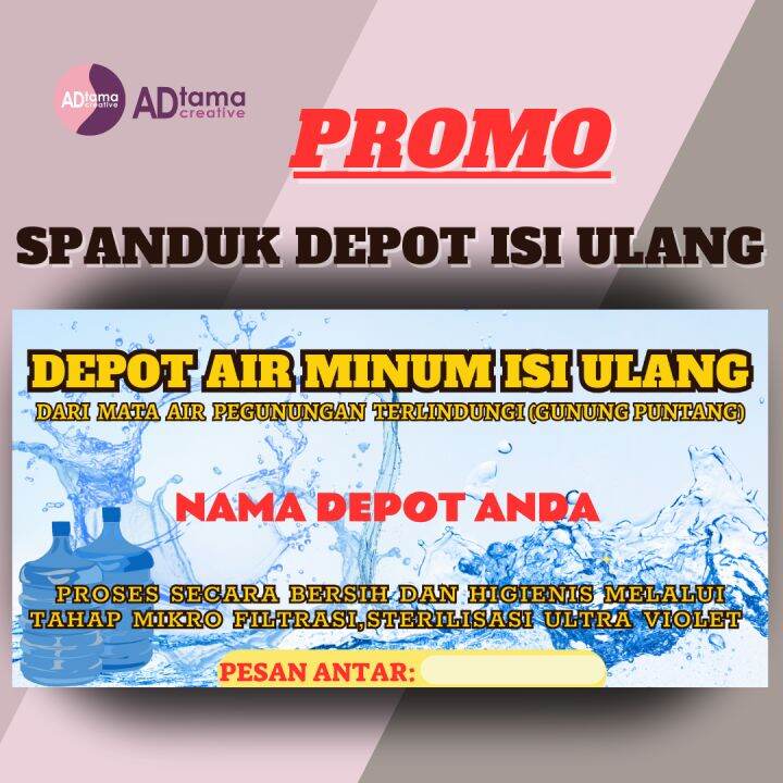 Spanduk Banner Depot isi ulang - Promo cetak spanduk bahan Flexy 260gr ...