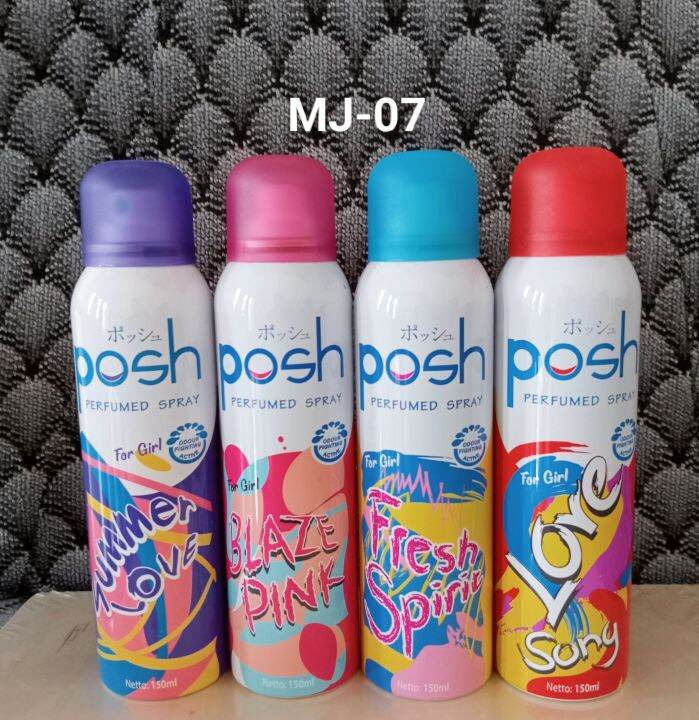 Posh Body Spray / Posh Perfumed Body Spray / Parfum Posh 150ml | Lazada ...