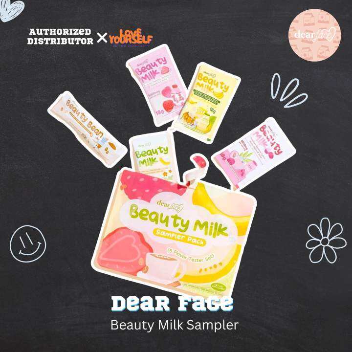 Dear Face Beauty Milk Sampler Pack | Lazada PH