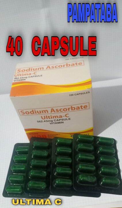 ULTIMA C 40 capsule original | Lazada PH