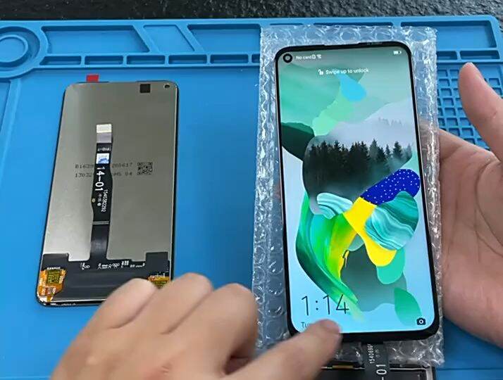 Original Screen For HUAWEI NOVA 7I / NOVA 6 SE / NOVA 5I / P40 Lite LCD Display Touch Screen ...