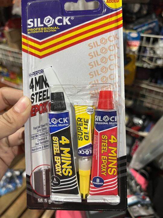 Silock 4 Minutes Steel Epoxy Kit | Lazada PH