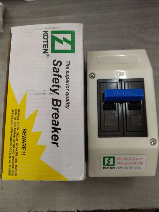 koten safety breaker 60amps | Lazada PH