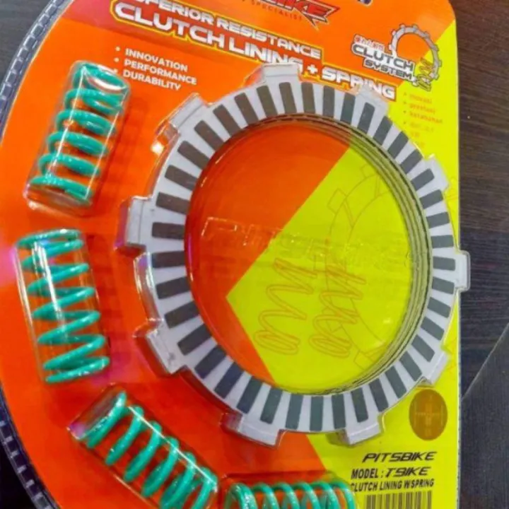 FZ16 FZ SZR SNIPER150 RAIDER CLUTCH LINING + SPRING RACING PITSBIKE ...