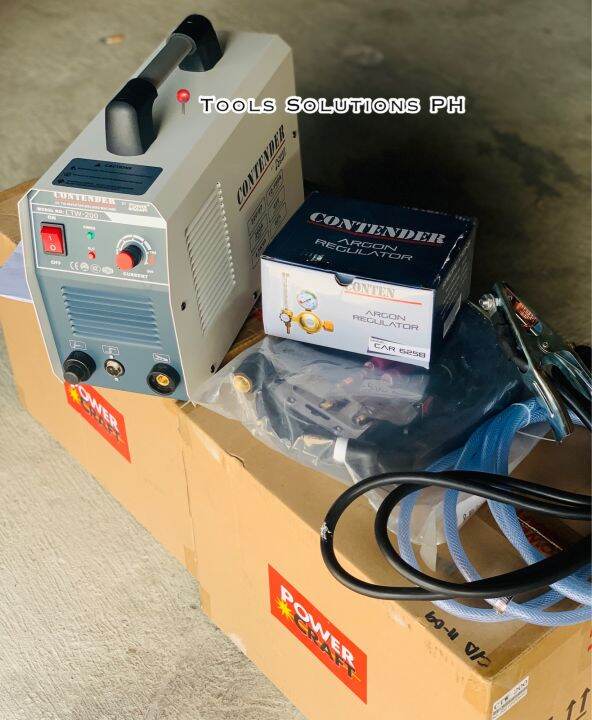 Powercraft CONTENDER TIG Welding Machine 200A CTW200 | Lazada PH