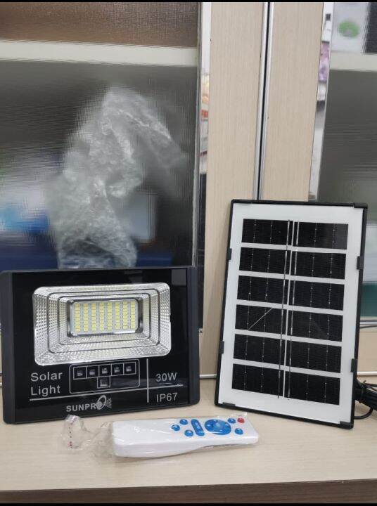 lampu solar panel sunpro 30W | Lazada Indonesia