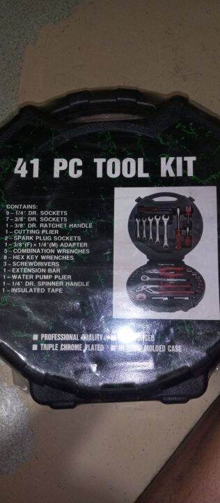 41 PC tool kit produk zaman dulu kualitas khas produk zaman dulu | Lazada Indonesia