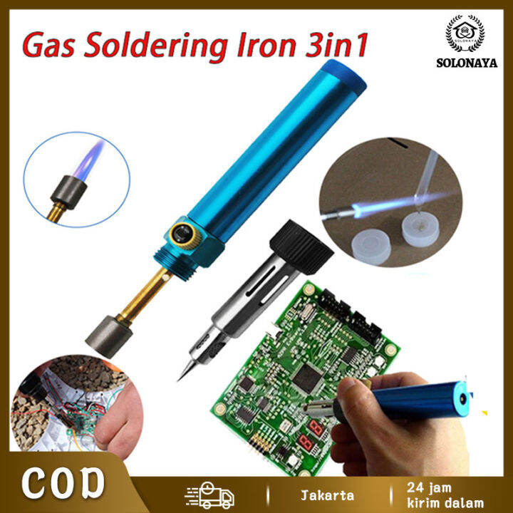 Gas Soldering Iron 3in1 Solder Pena Gas Solder Portable Pencil Torch ...
