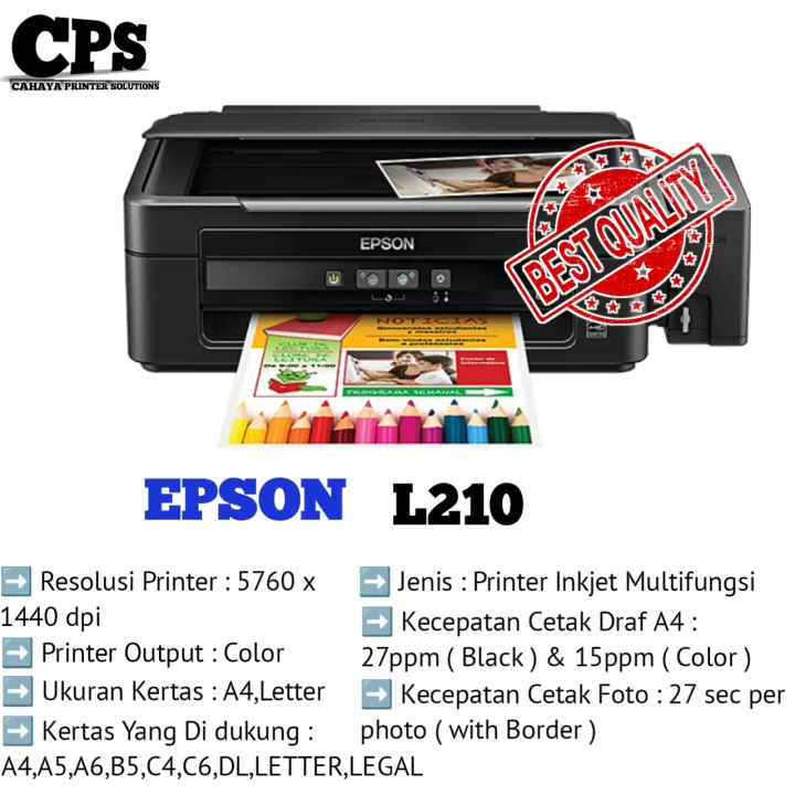 Printer Epson L210 | Lazada Indonesia