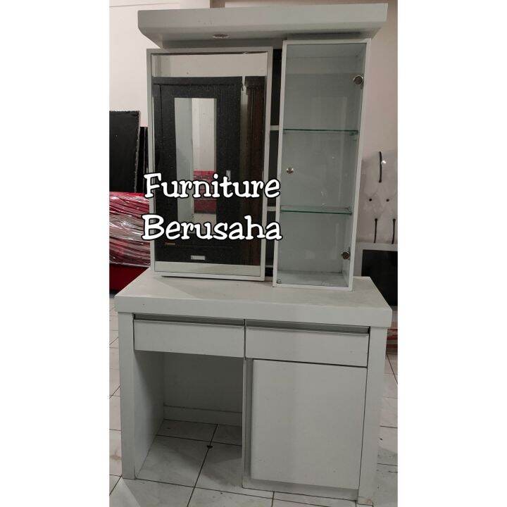 Meja rias cermin sliding ( BISA COD ) | Lazada Indonesia