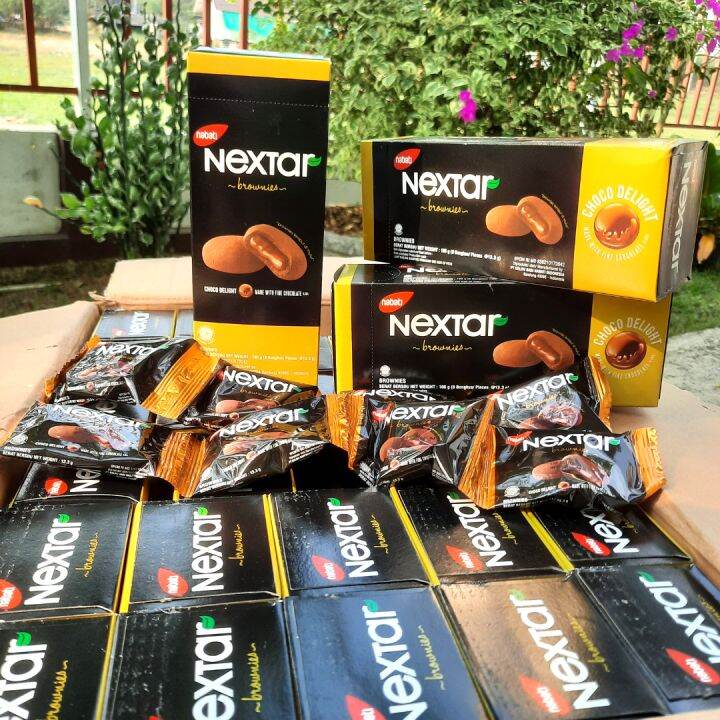 NEXTAR คุ๊กกี้บราว์นี่สอดไส้ รสช็อกโกแลต | Lazada.co.th