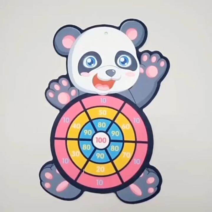 Dart Board Toy Set Sticky Ball Safety Sports Toy Dart Board Target ...