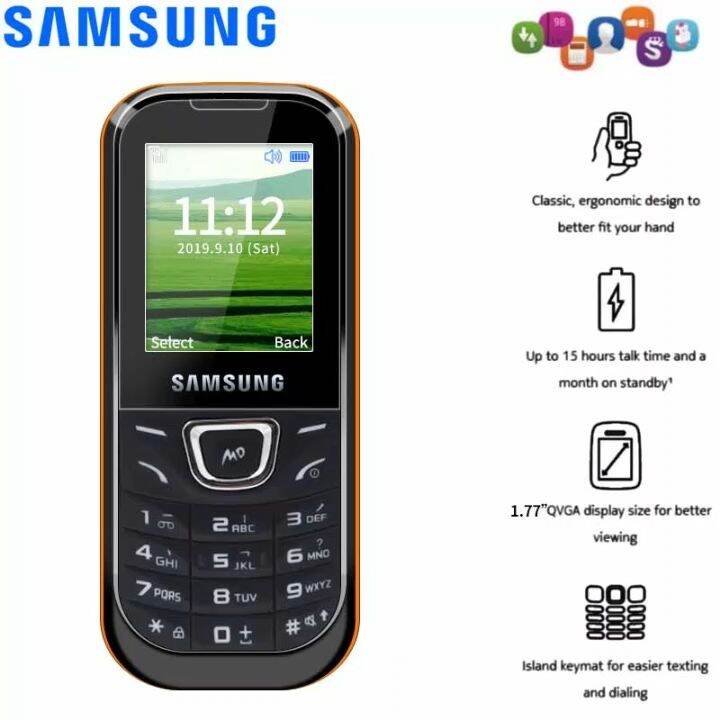 eletronic keypad phone Samsung 1220 800mah dual sim basic phone COD ...