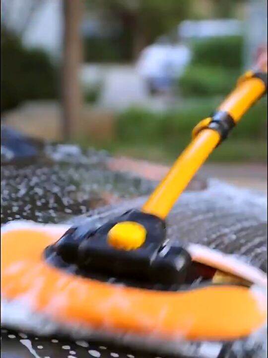 New Car Cleaning Brush Car Wash Brush Telescoping Long Handle Cleaning ...