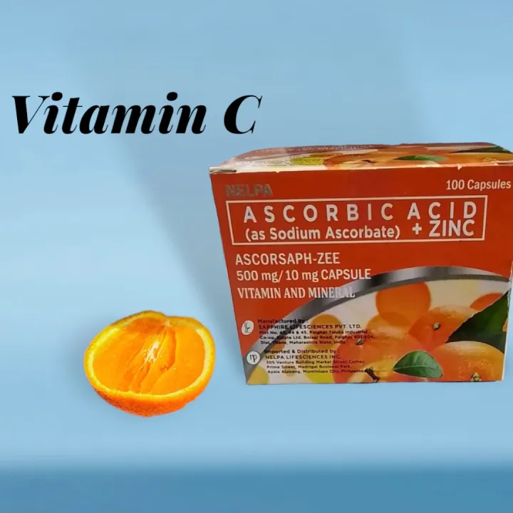 Ascorsaph Zee Ascorbic Acid Plus Zinc 100 Capsules Lazada Ph