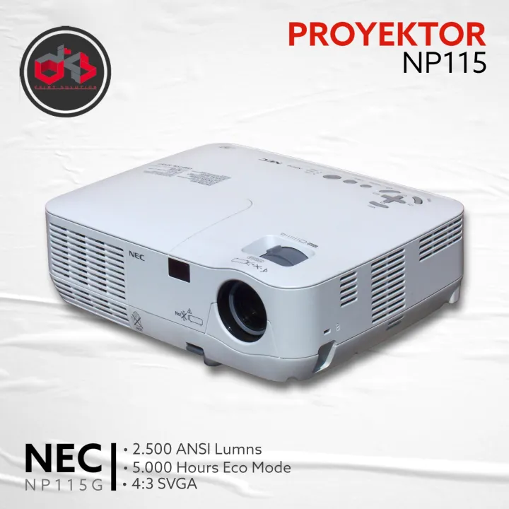 Proyektor NEC NP115G gambar jernih eks kantor | Lazada Indonesia