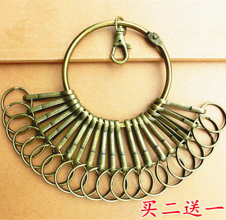Single Large Keychain Pig Gall Buckle Car Key Ring Multi-Ring Key Plate ...
