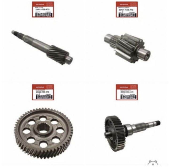 GIGI GEAR RASIO GARDAN KOMPLIT SET AS RODA VARIO 150 2018-2021 ASLI ...