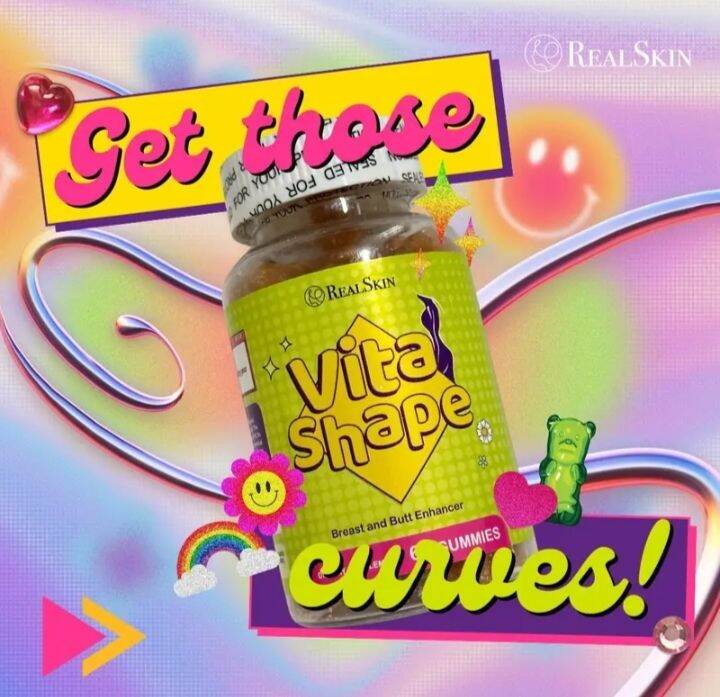 VITA SHAPE REAL SKIN USA FDA APPROVED 60 gummies | Lazada PH