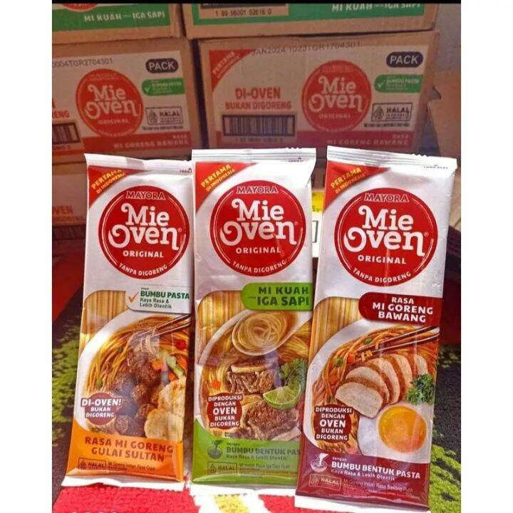 Mie Oven Mayora 78gr Original 3Pcs Bisa Di Mix | Lazada Indonesia