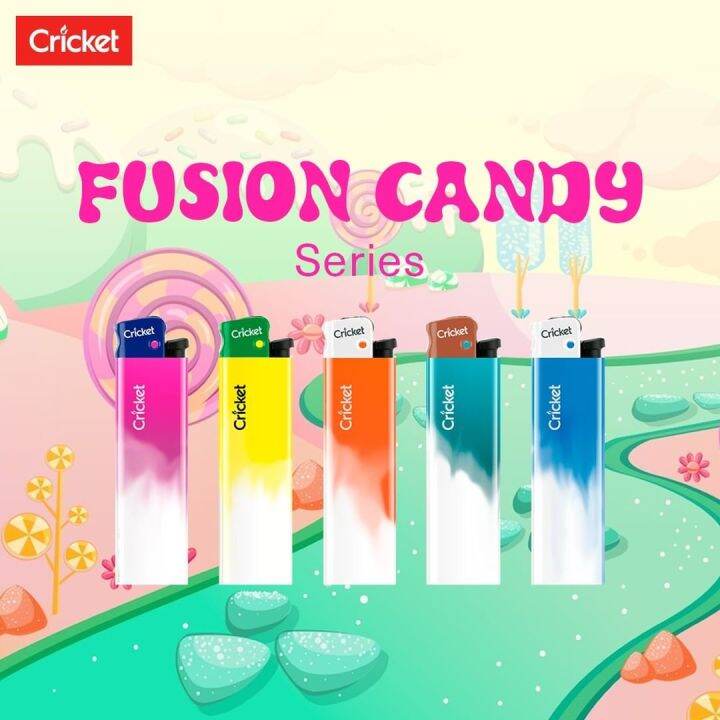 Cricket Korek Api Seri Fusion Candy Box - 50 Pcs | Lazada Indonesia