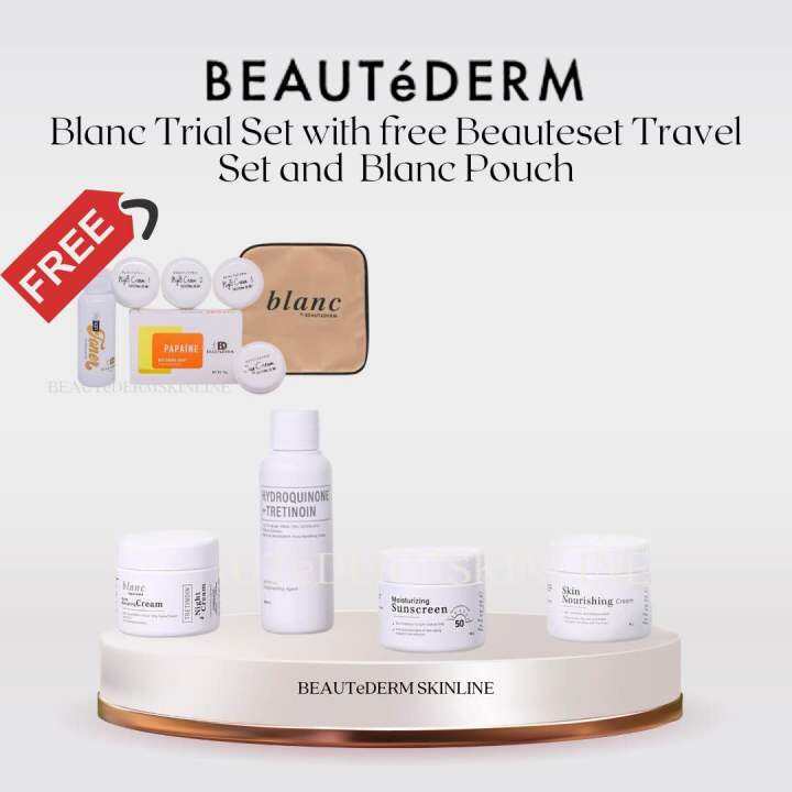 BEAUTeDERM Blanc Trial Set with Free | Lazada PH
