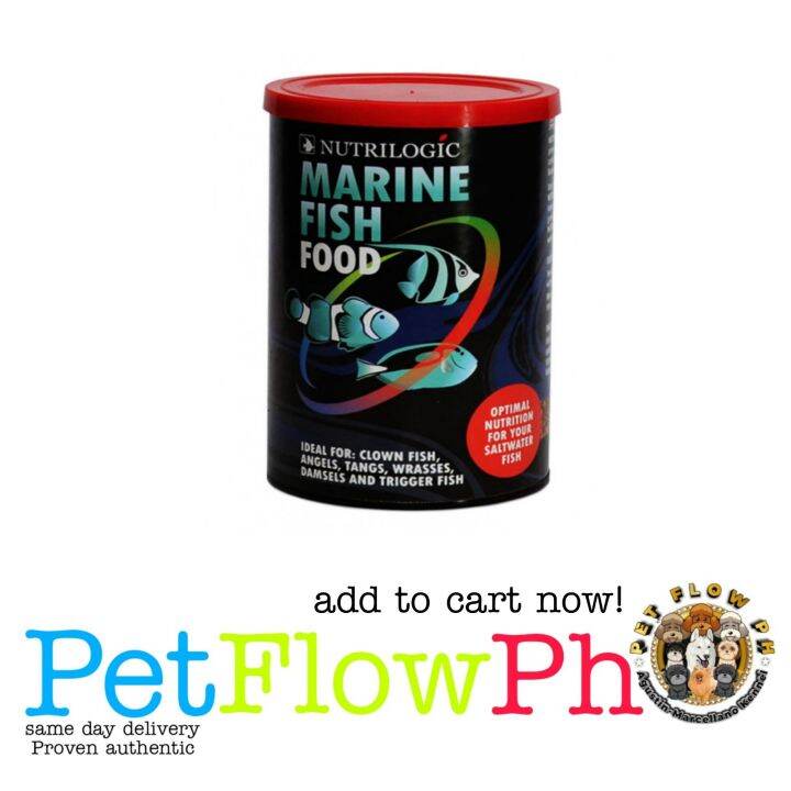 Nutrilogic Marine sinking Pellet 250g fish food | Lazada PH