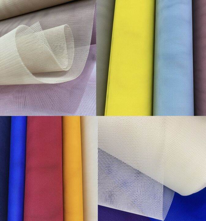 Hard Tulle Fabric 60” Width (sold per yard) | Lazada PH