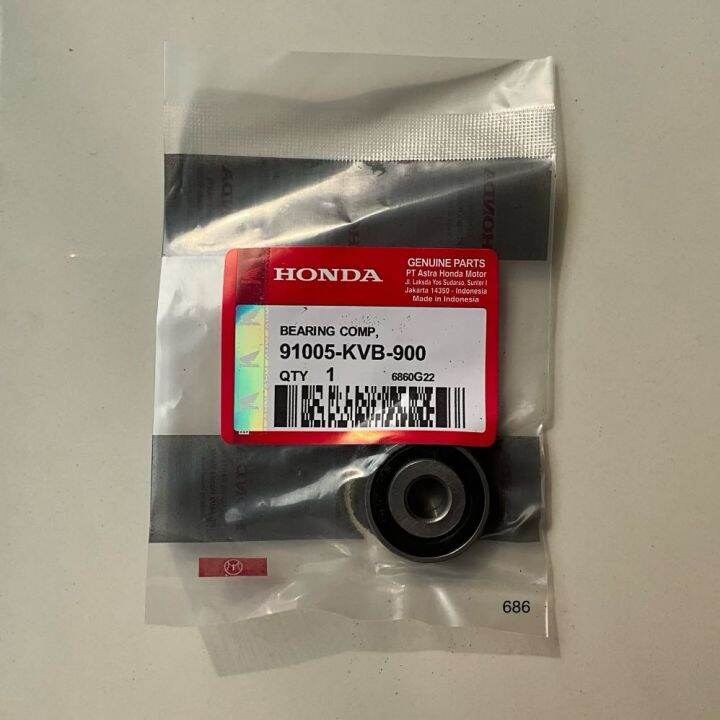 Bearing Bak CVT 6002 Semua Vario Semua Beat PCX 91005-KVB-900 Bearing Comp AB686 | Lazada Indonesia