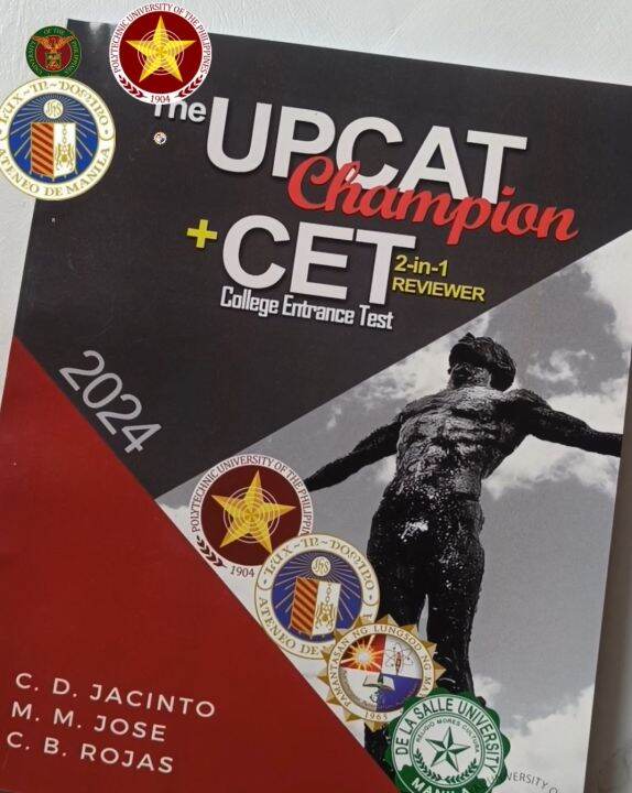UPCAT Champion + CET 2-in-1 Reviewer (official) | Lazada PH
