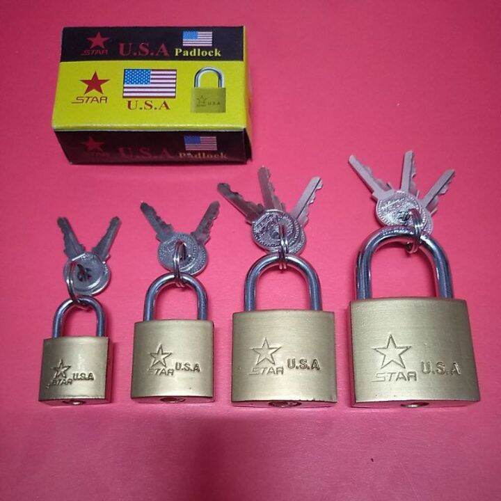 STAR U.S.A Security Padlock | Lazada PH