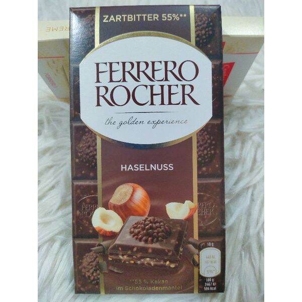 Coklat Langkawi Ferrero Rocher Bar Milk/Dark/White Chocolate | Lazada