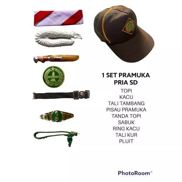 Perlengkapan Pramuka Siaga SD//Perlengkapan Pramuka SD Putri Putra ...