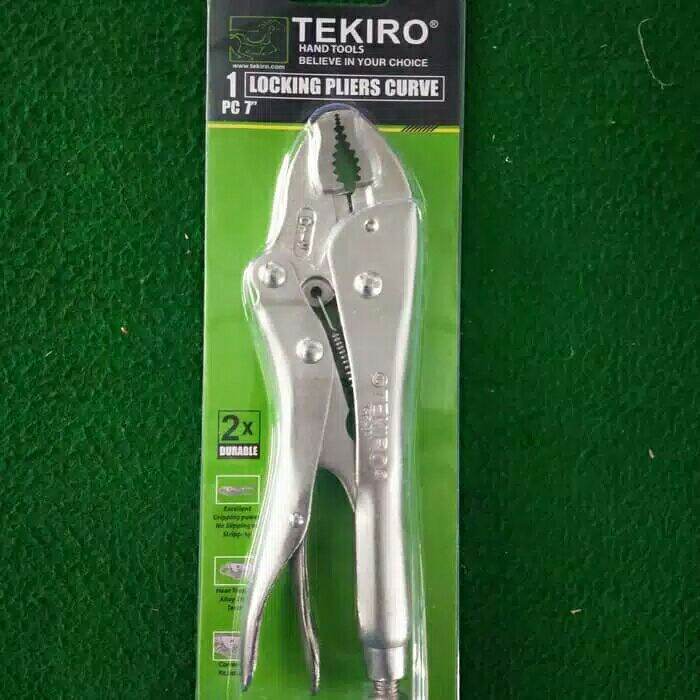 TANG BUAYA TEKIRO VICE GRIP TANG STEL SETEL TEKIRO 7" TANG JEPIT ...